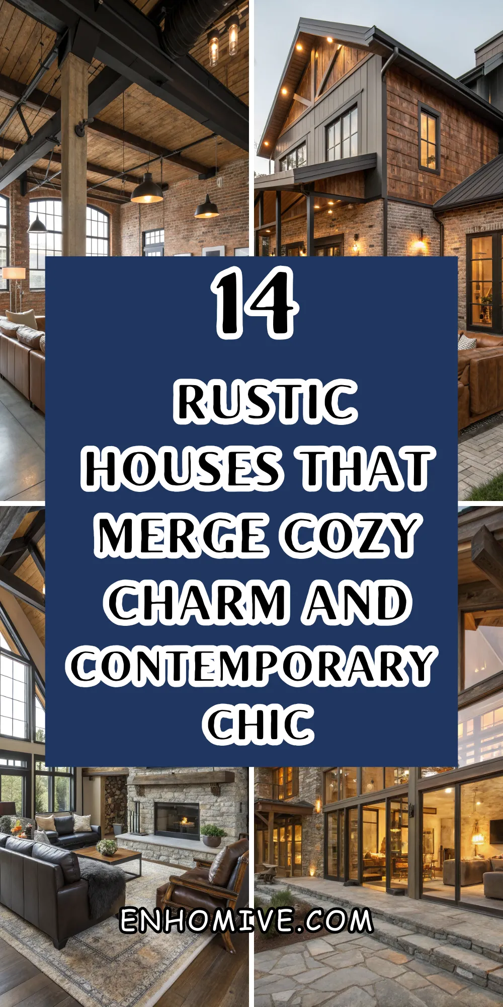 14 Modern Rustic Houses That Merge Cozy Charm and Contemporary Chic