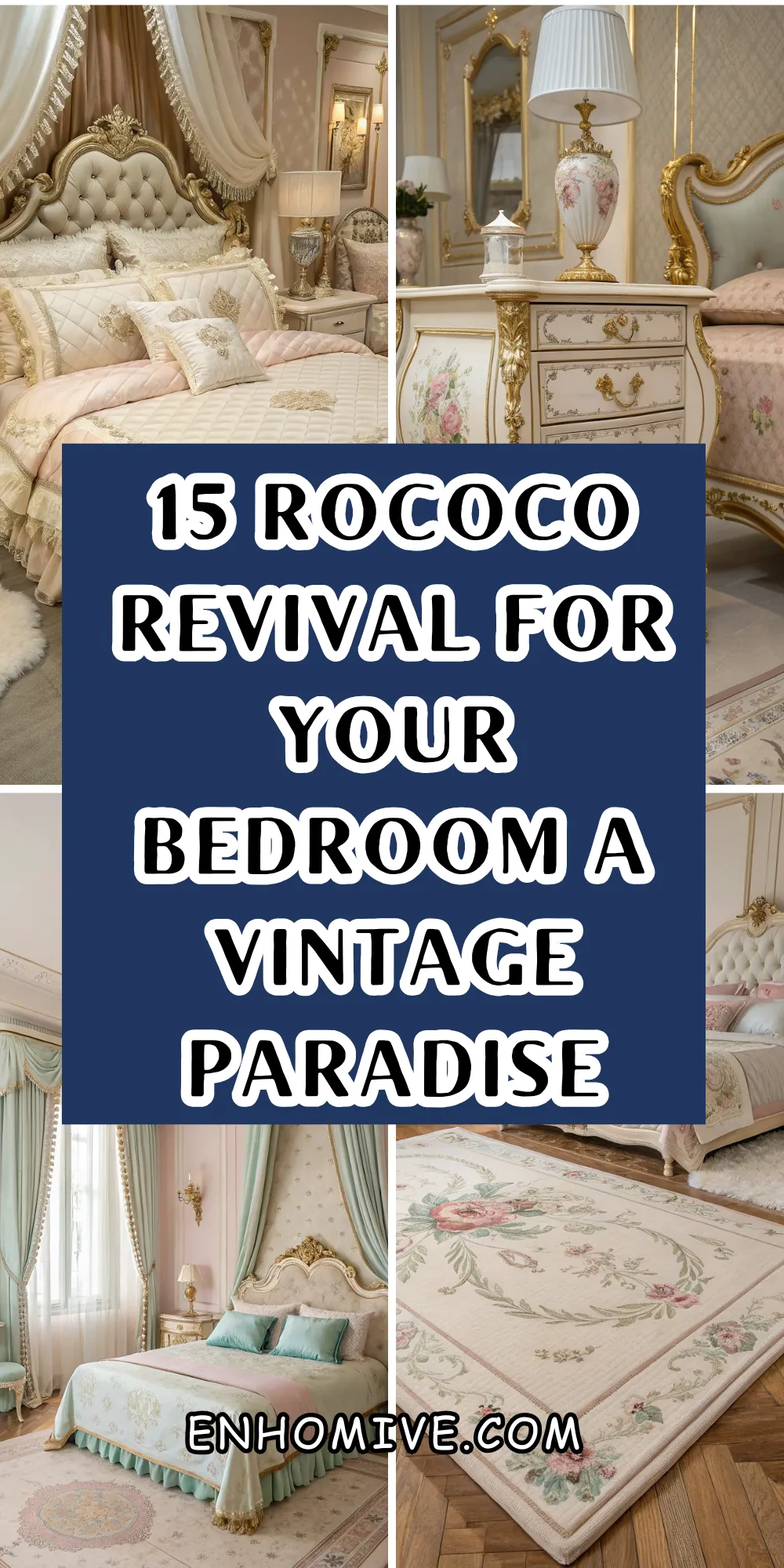 15 Elegant Rococo Revival Ideas to Make Your Bedroom a Vintage Paradise