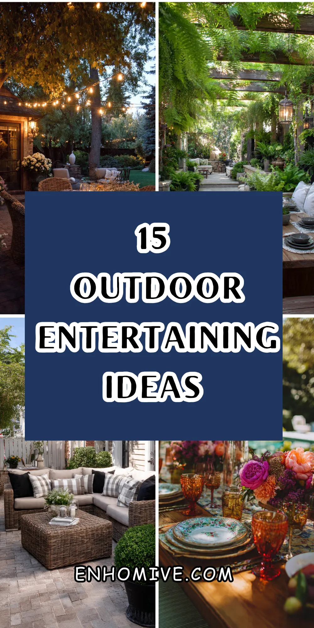 15 Outdoor Entertaining Ideas for Hosting in Style