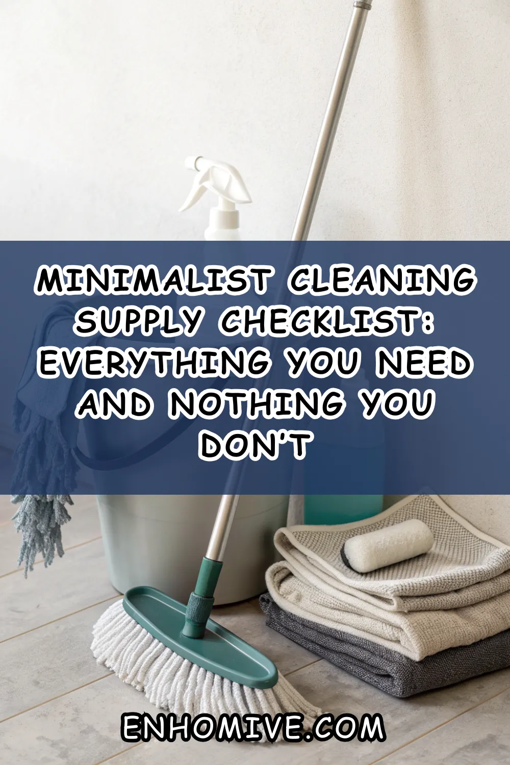 Minimalist Cleaning Supply Checklist: Everything You Need and Nothing ...